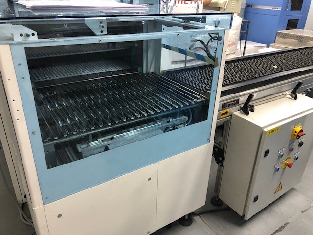 Used Muller Martini SIGMA Binder with Hunkeler Reel Feed year 2008 ...