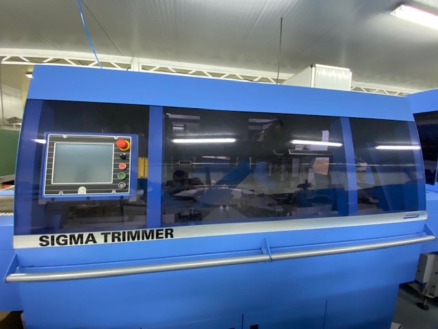 Used Muller Martini SIGMA Binder with Hunkeler Reel Feed year 2008 ...