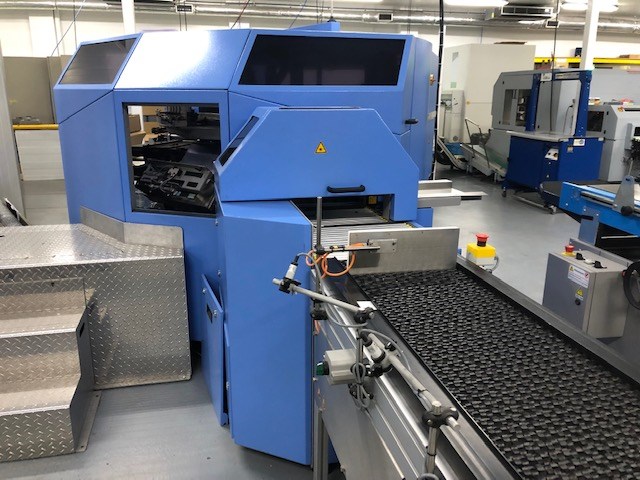 Used Muller Martini SIGMA Binder with Hunkeler Reel Feed year 2008 ...