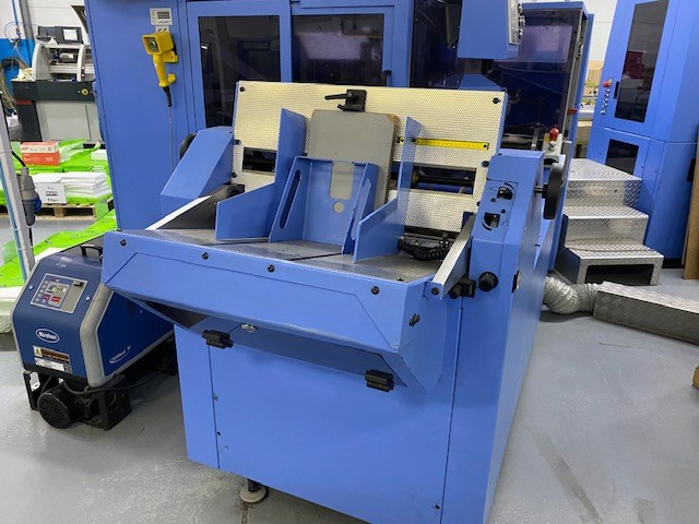 Used Muller Martini SIGMA Binder with Hunkeler Reel Feed year 2008 ...