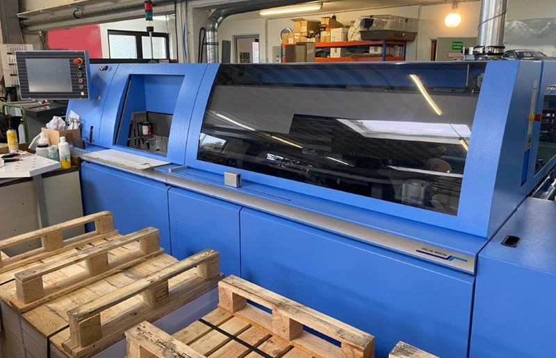 Used Muller Martini Vareo PUR + Polar BC 330 Trimmer year 2017 | PressCity