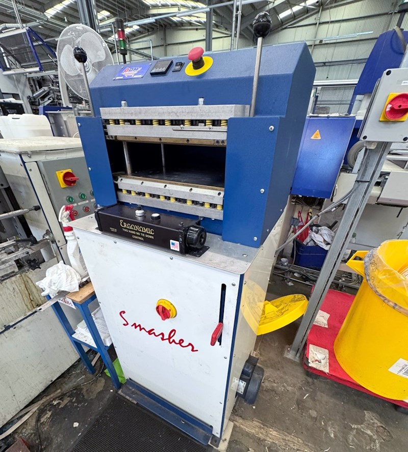 Ref:10891 . 2009 ODM ‘Sticker’ Casing-in Machine + ‘Smasher’ Press ...