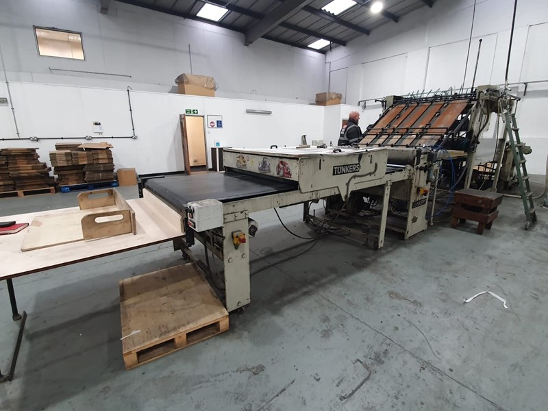 Used TUNKERS 1450 Laminator year 1989 | PressCity