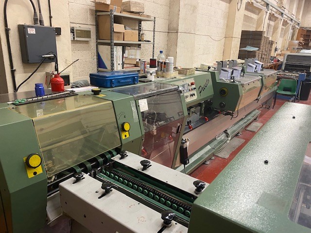 Used Müller Martini Presto saddle stitcher - 1996 year 1996 | PressCity