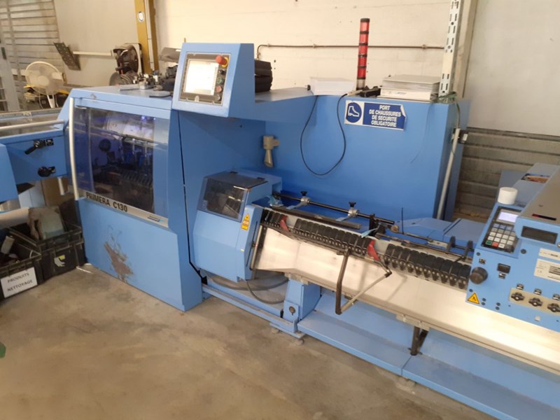 Used Müller Martini Primera C130 Saddle Stitcher year 2010 | PressCity