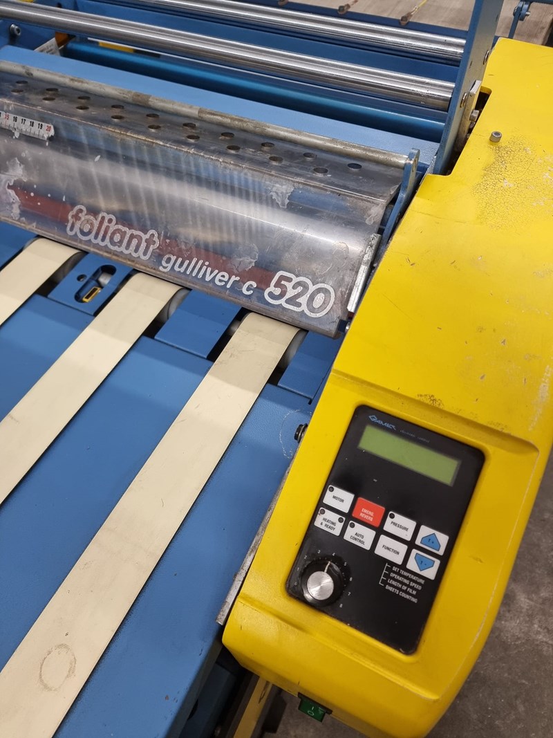 Used Foliant Gemini 520 Auto Feeder 520 Plus laminator | PressCity