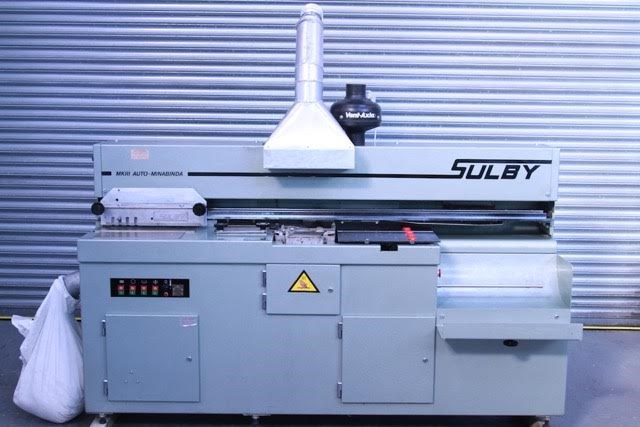 Used Sulby MK3 Single Clamp Perfect Binder + Extraction Unit | PressCity