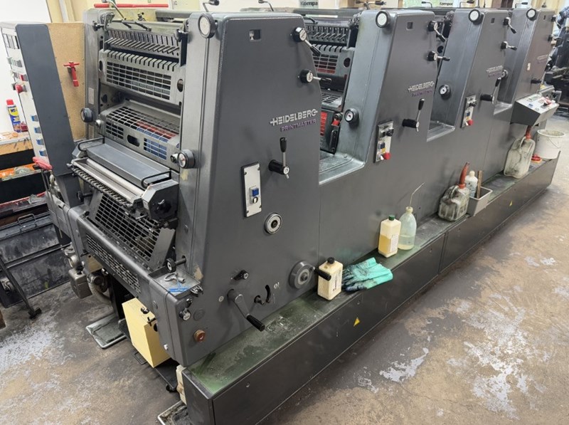 4 color Used Heidelberg Printmaster GTO 52 4+ year 2000 | PressCity