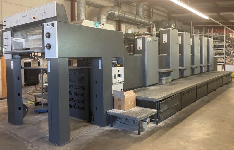 5 color Used Heidelberg Speedmaster 74 5P3HL year 2008 | PressCity