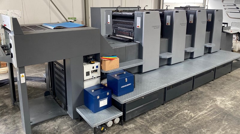 4 color Used Heidelberg Speedmaster 74 4P3H year 2001 | PressCity