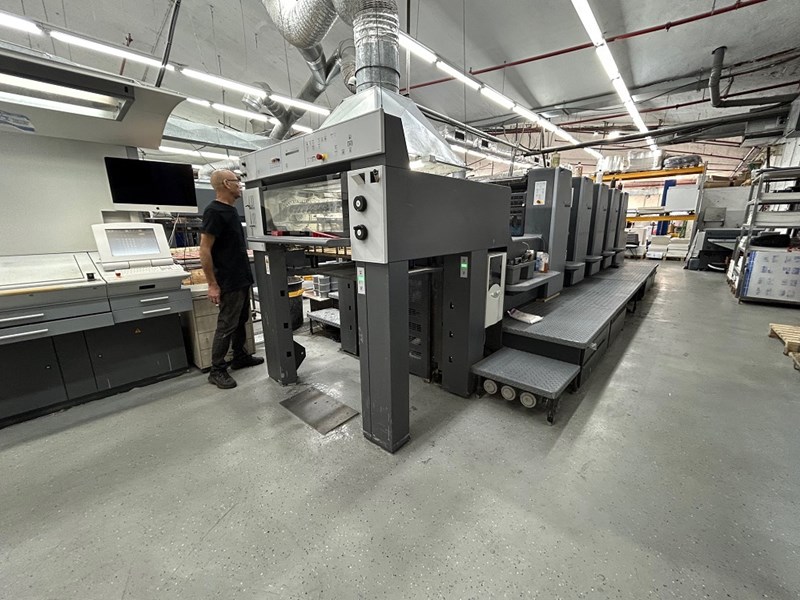 5 color Used Heidelberg SM 74-5 H year 2008 | PressCity