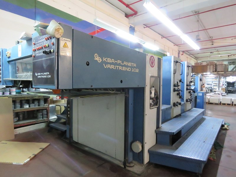 2 color Used KBA Planeta Varitrend 102-2P year 1994 | PressCity