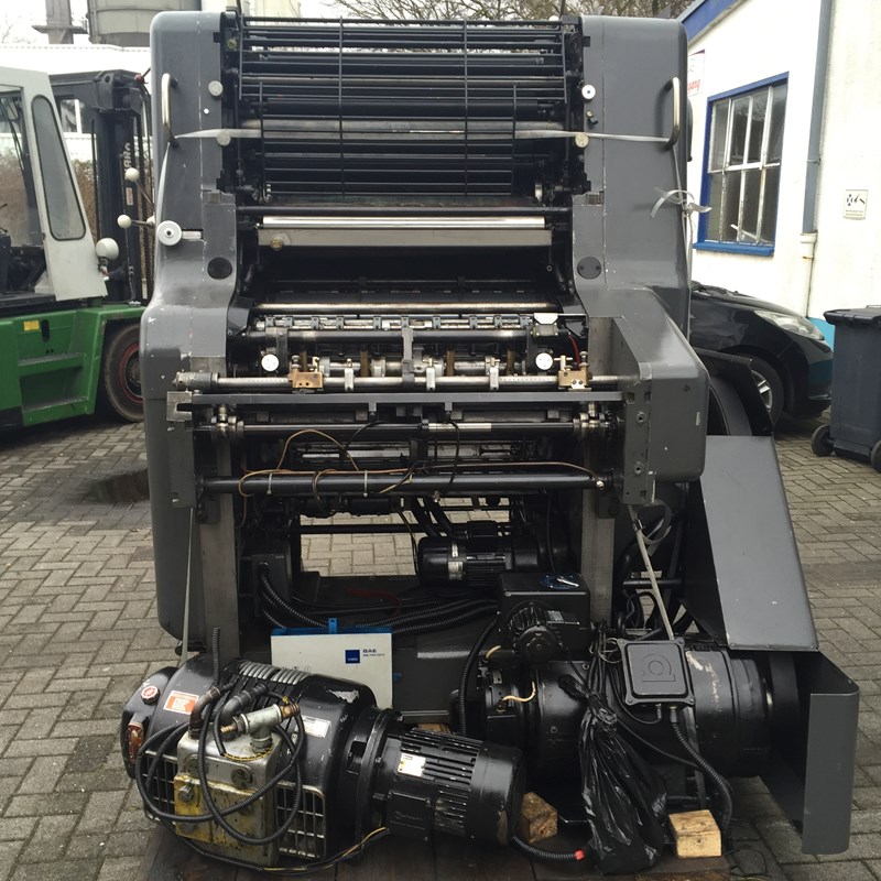 1 color Used HEIDELBERG SORM year 1978 | PressCity