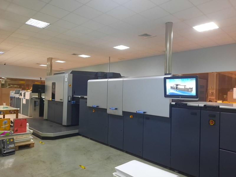 7 color Used HP Indigo 30000 year 2018 with UV | PressCity