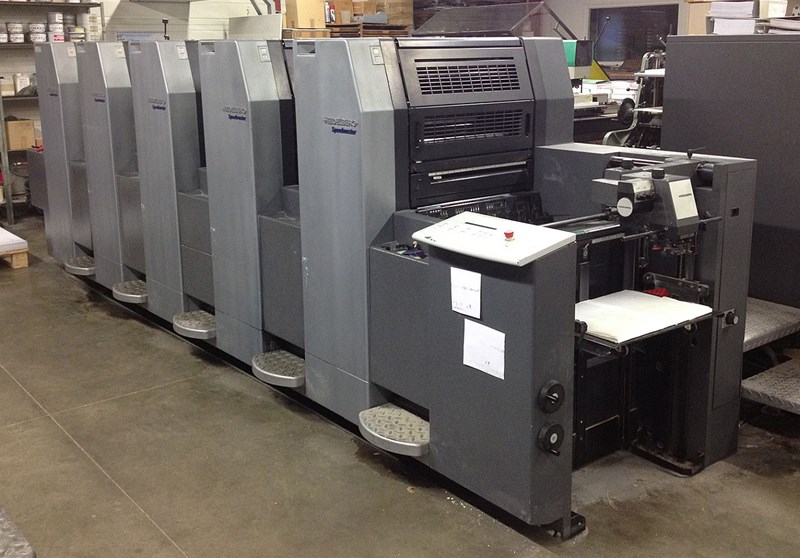 5 color Used Heidelberg SPEEDMASTER SM 52-5 P3 - year 2002 | PressCity