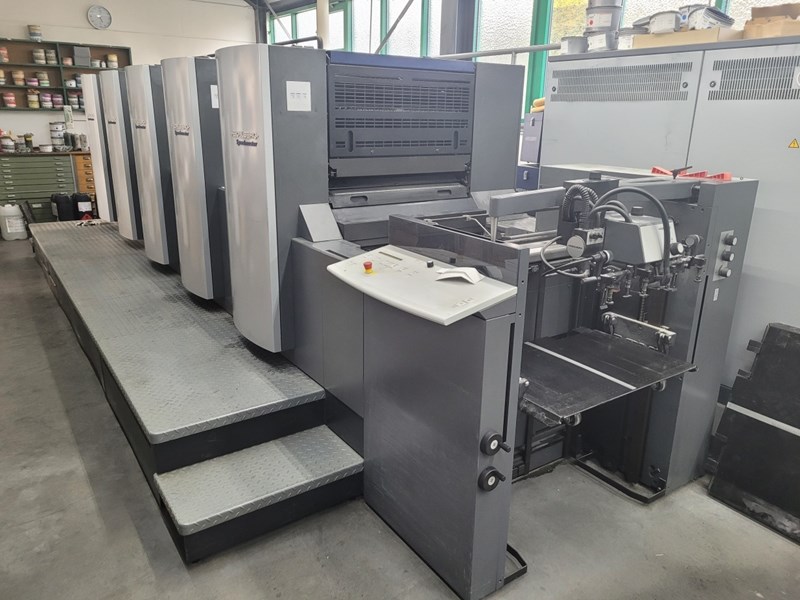 5 color Used Heidelberg Speedmaster SM 74-5 year 2008 | PressCity