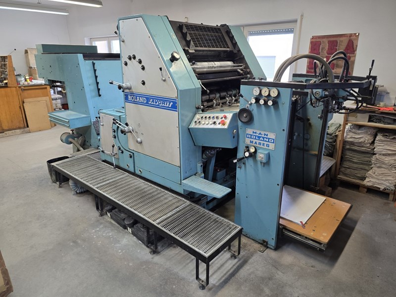 2 color Used MAN Roland Favorit RZF-H year 1987 | PressCity