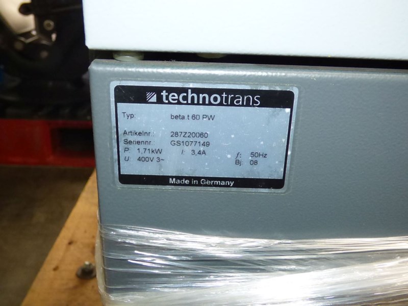 Used Technotrans beta.t 60 PW | PressCity