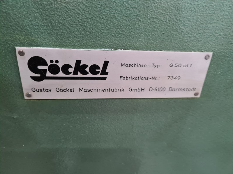 Used Gockel Knife Grinder | PressCity