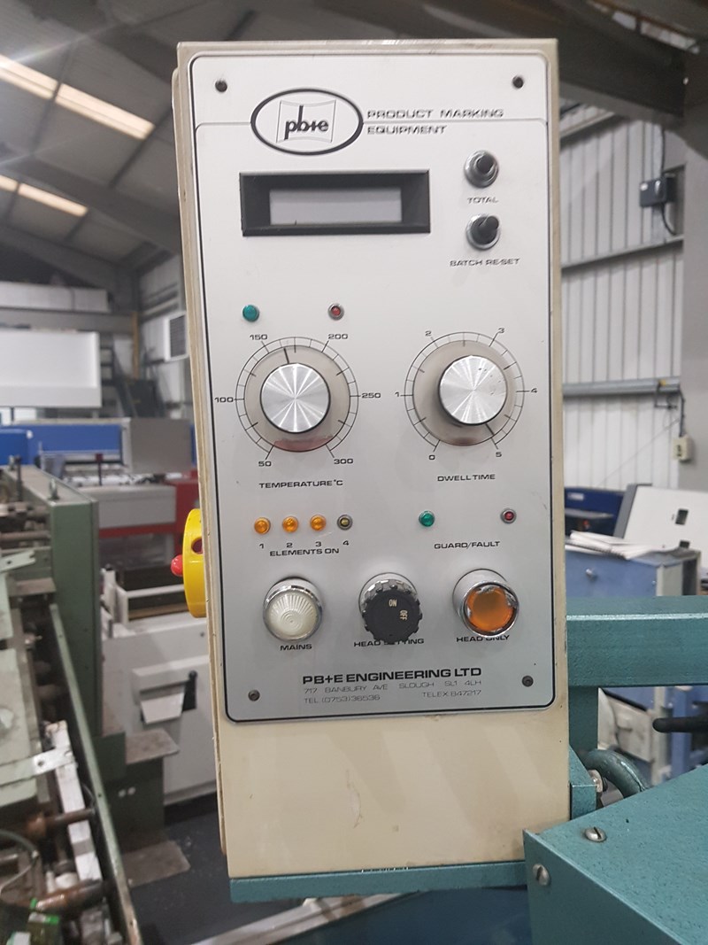 Used PB&E FOILING BLOCK MACHINE MODEL HT816 | PressCity