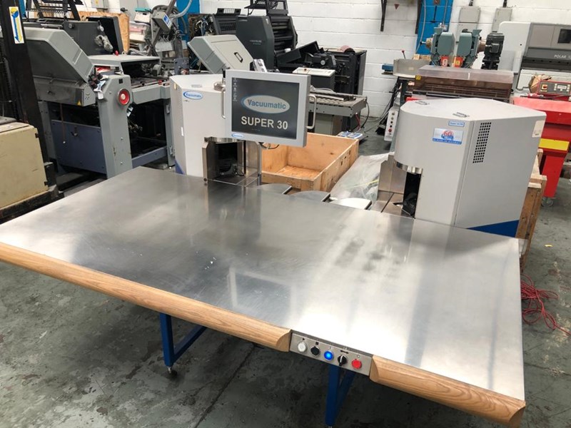 Used VACUUMATIC SUPER 30PB TWIN HEAD PAPER COUNTER | PressCity