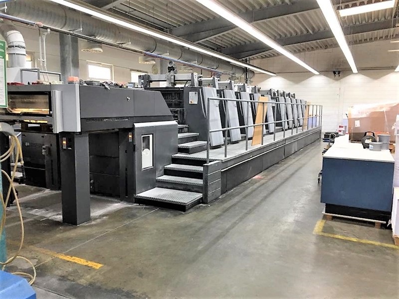 10 color Used Heidelberg Speedmaster XL 105 10P year 2009 | PressCity