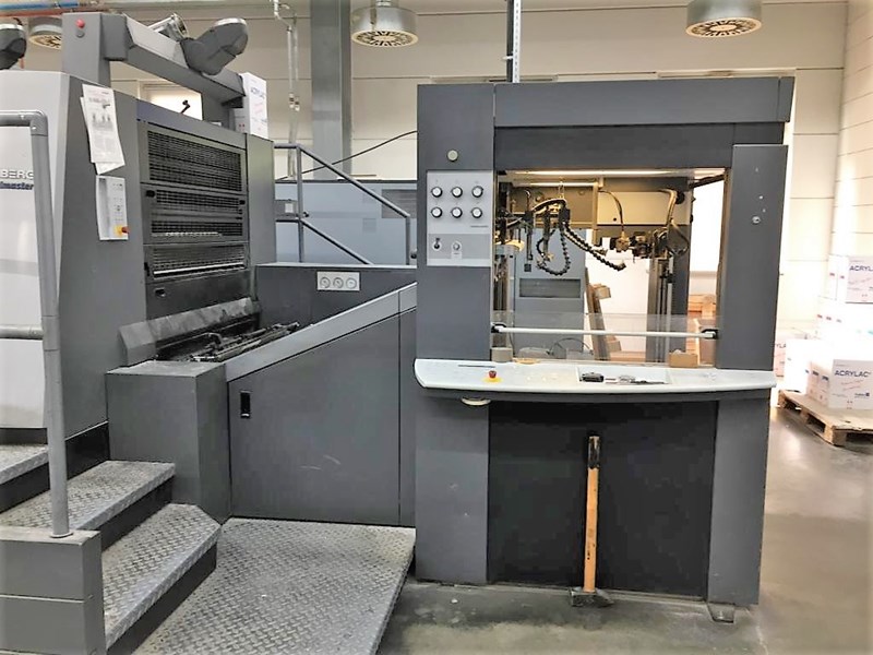 10 color Used Heidelberg Speedmaster XL 105 10P year 2009 | PressCity