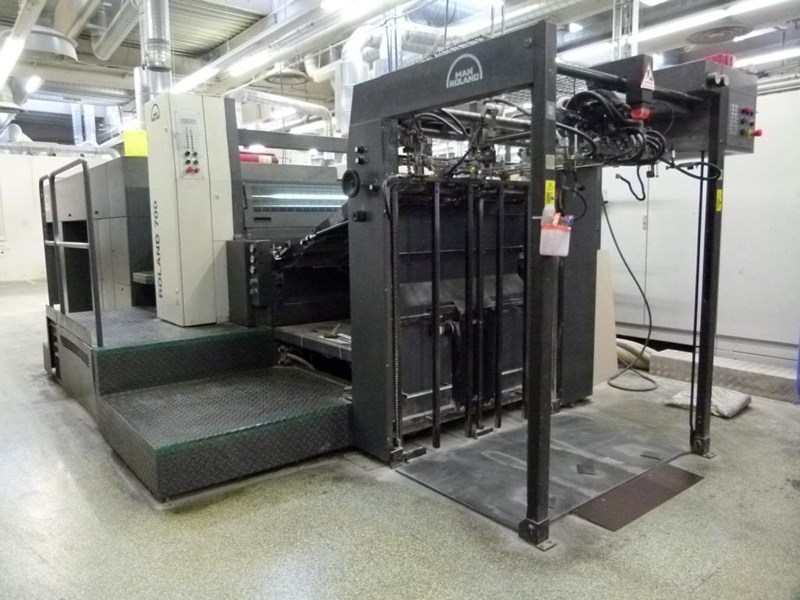 Used Manroland ROLAND 700 3B UV Coating press year 2003 | PressCity