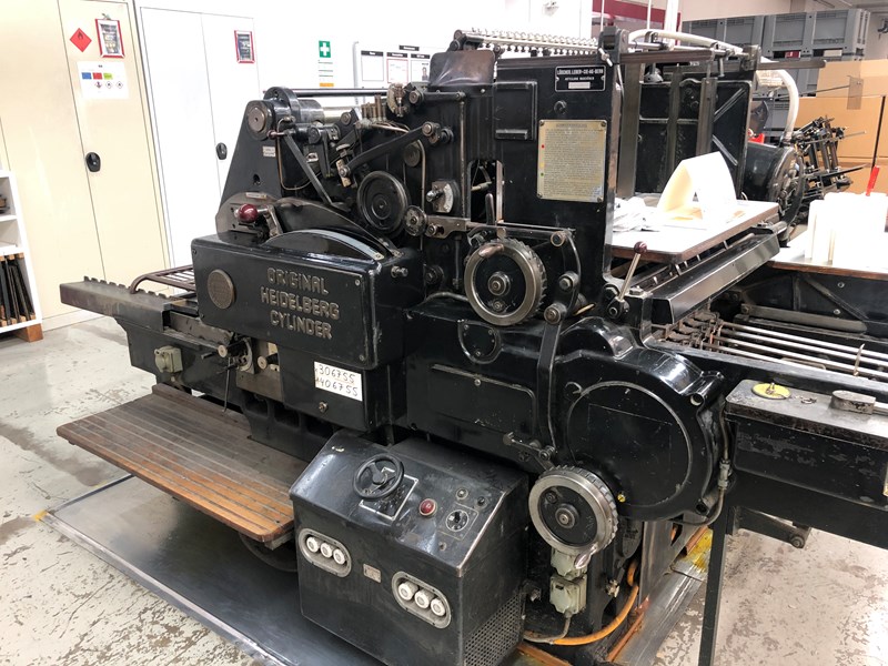 Used Heidelberg Cylinder S year 1953 | PressCity