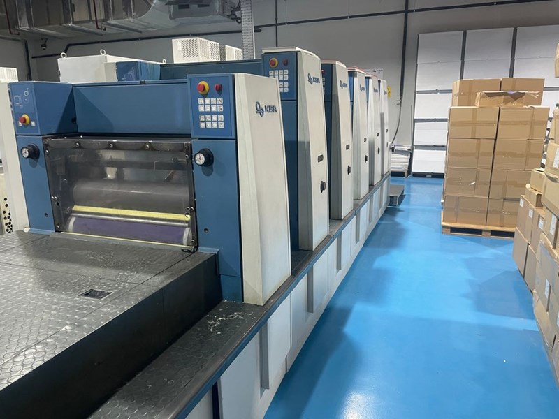 5 color Utilisé KBA Rapida 74-5 + L year 2004 | PressCity