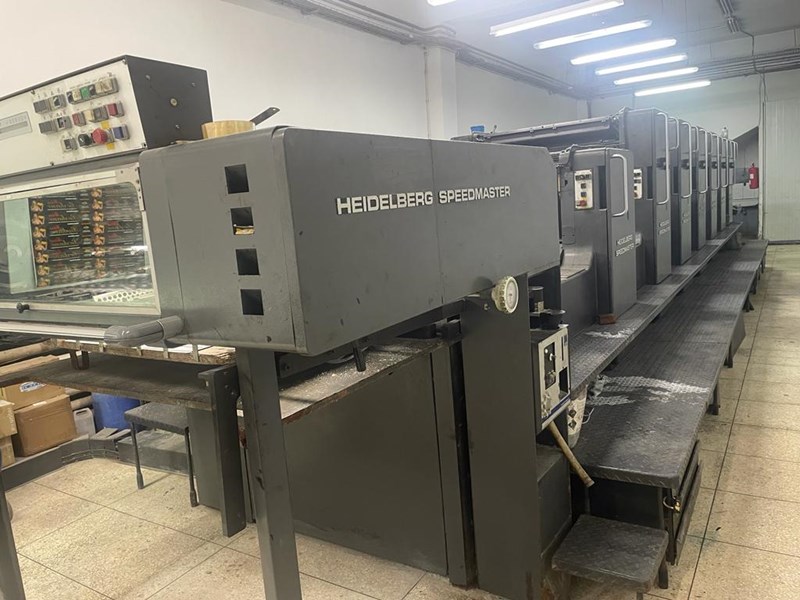 6 color Used Heidelberg Speedmaster 102 SP + L year 1992 | PressCity