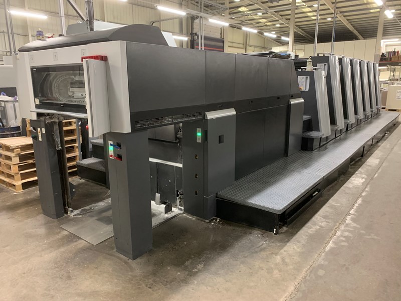6 color Used Heidelberg Speedmaster XL 75-6-H + LX (C) year 2015 ...