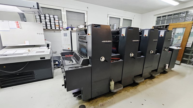 4 color Used Heidelberg PM 52-4 Straight year 2008 | PressCity
