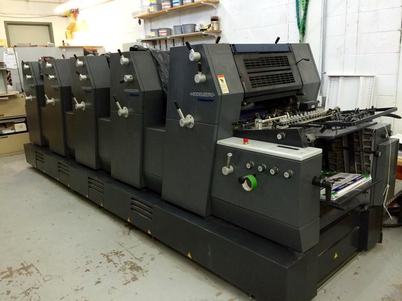 5 color Used Heidelberg Printmaster GTO 52-5- year 2002 | PressCity