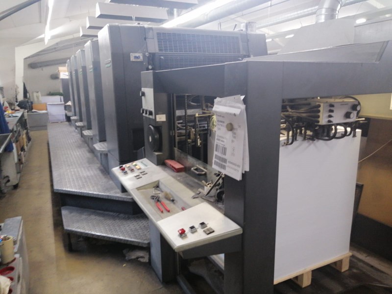 5 color Used Heidelberg SM 102-5 P2 3 year 1995 | PressCity