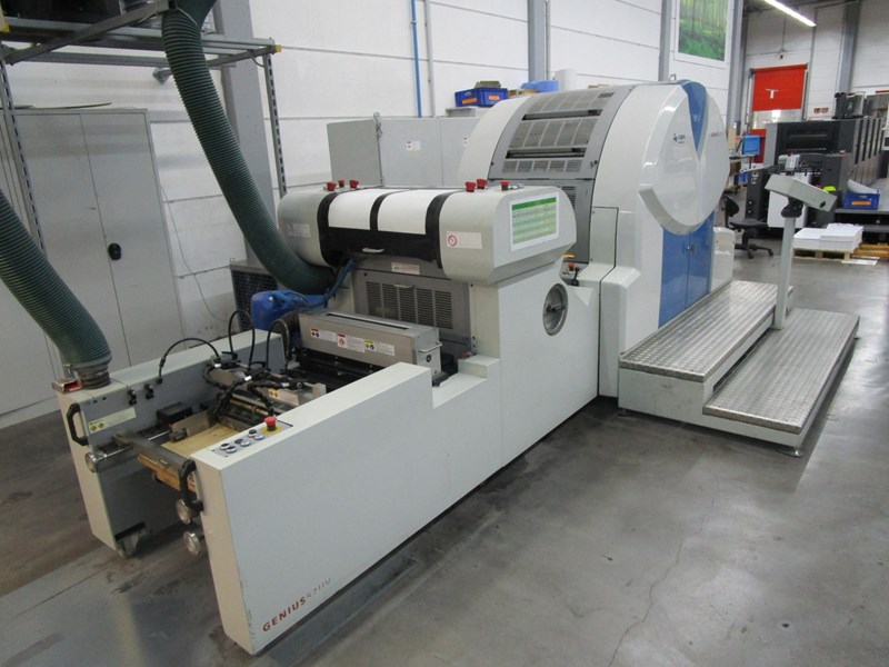 5 color Used KBA Genius 52-5 UV year 2012 with UV | PressCity