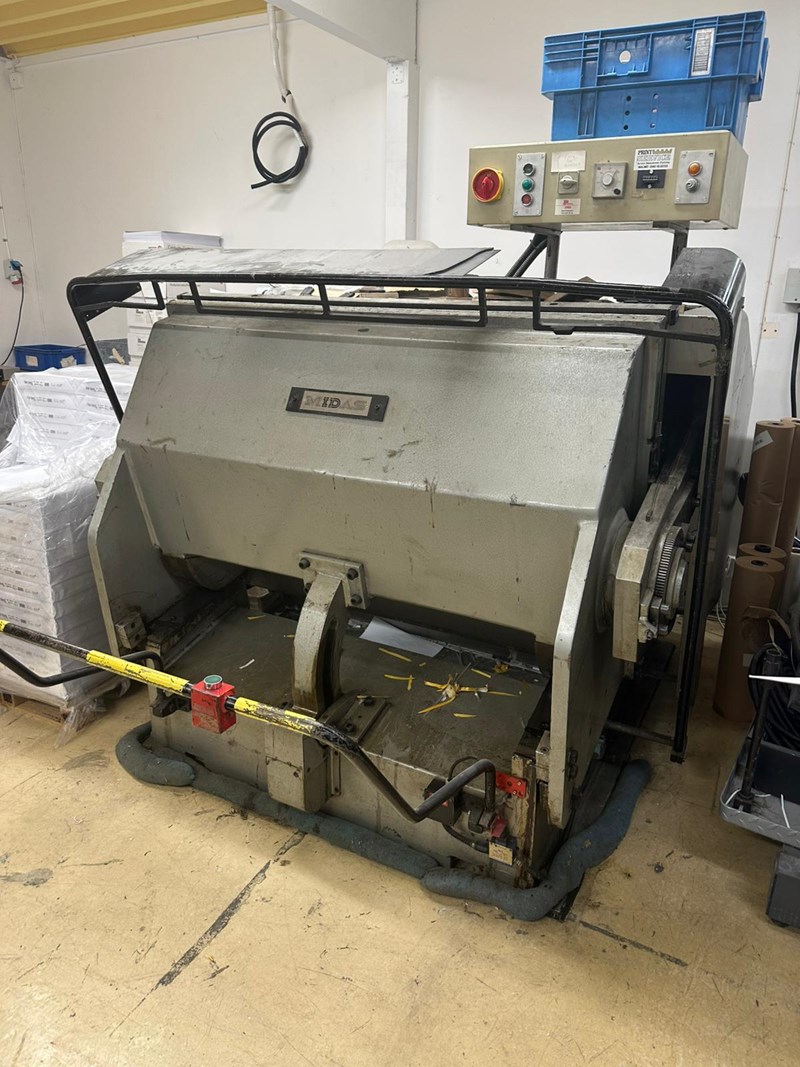 Used Midas Die Cutter 100x140 cm (ZG-001) | PressCity