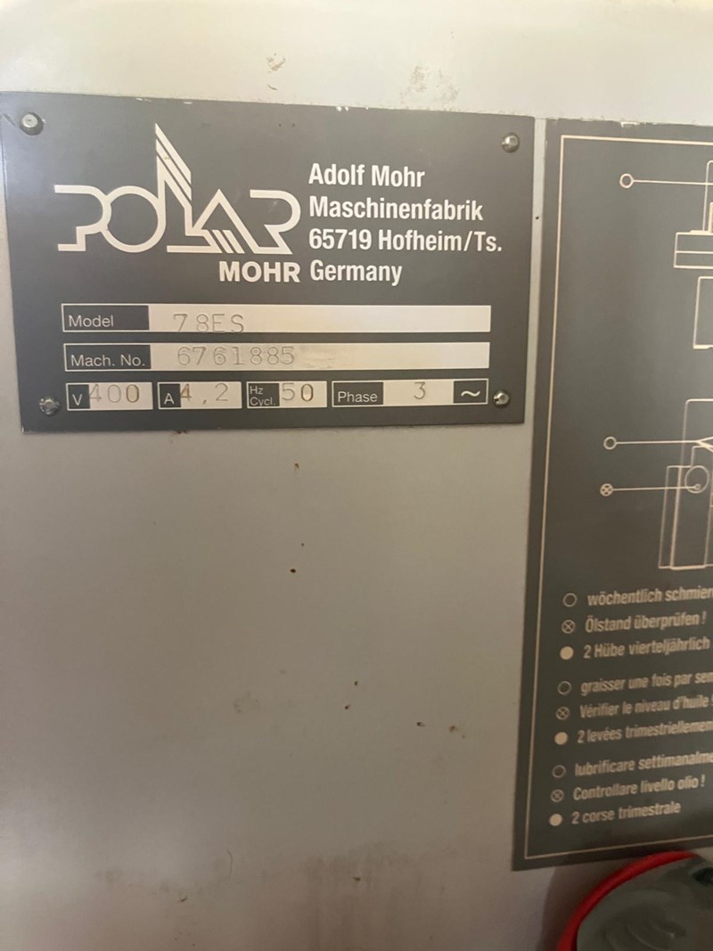 Used Polar 78 ES year 1997 | PressCity