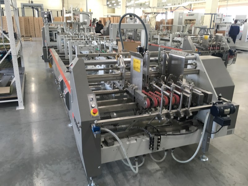 Used BOBST EXPERTFOLD 110 A2 CS Gluer GT handypack G7 and HHS year 2014 ...