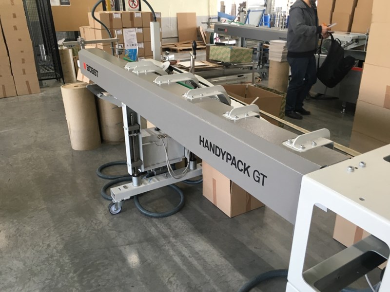 Used BOBST EXPERTFOLD 110 A2 CS Gluer GT handypack G7 and HHS year 2014 ...