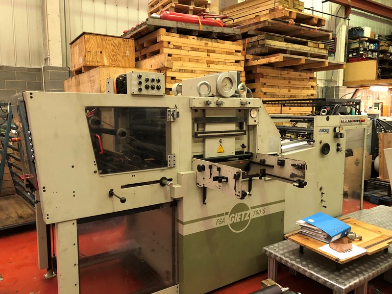 Used Geitz FSA 790 S year 2001 | PressCity