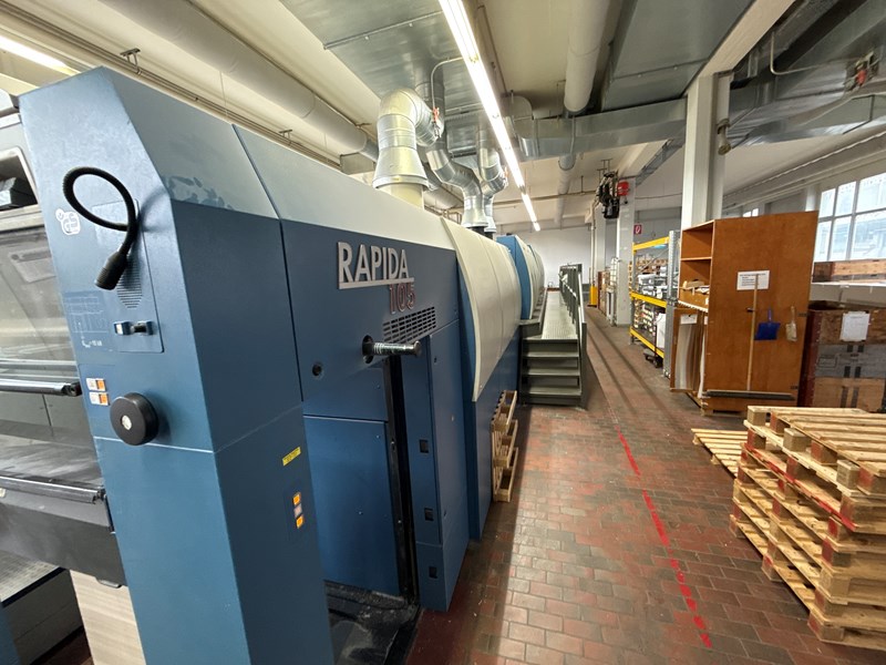 KBA Rapida 105-6LTTL CX ALV2 UV & IR | BBR Graphics