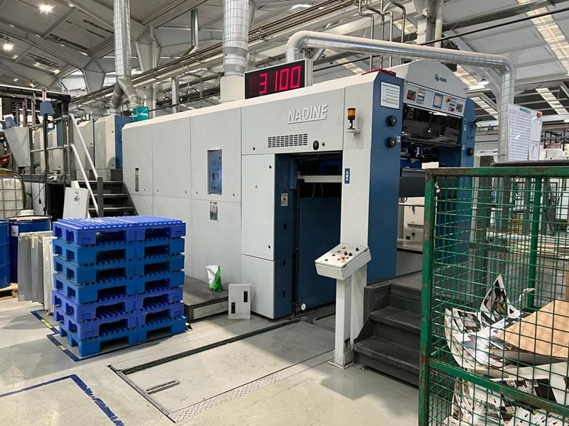 8 color Used KBA Rapida 105-8+LTTL CX Hybrid year 2005 with UV | PressCity