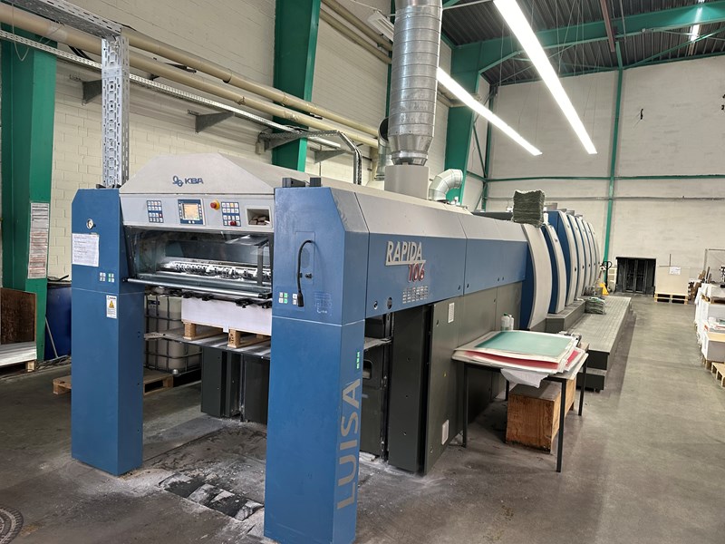 KBA Rapida 106 SIS-5L CX ALV2 | BBR Graphics