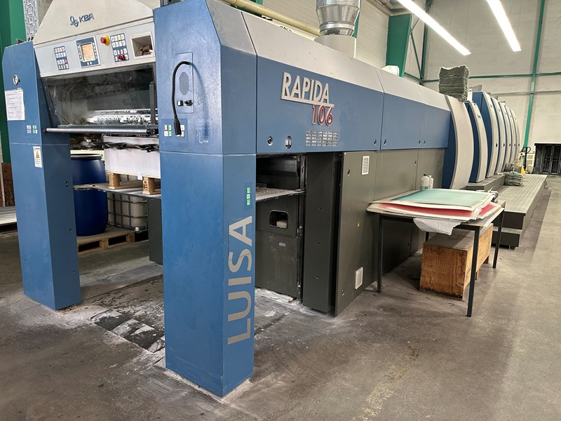 KBA Rapida 106 SIS-5L CX ALV2 | BBR Graphics