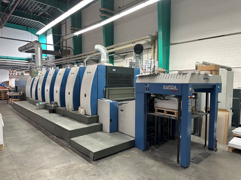 KBA Rapida 106 SIS-5L CX ALV2 | BBR Graphics