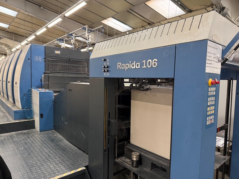 KBA Rapida 106-6L SIS CX PWVA ALV2 | BBR Graphics