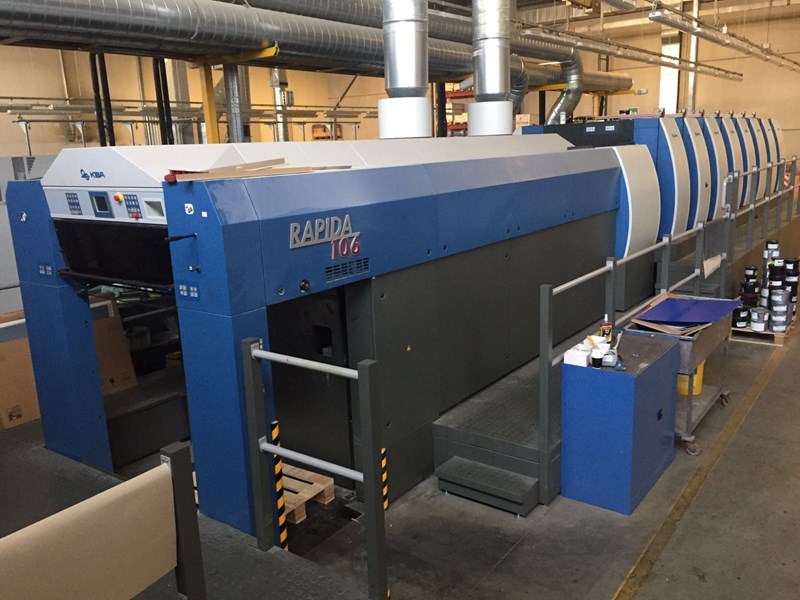 7 color Used KBA Rapida 106-7+L ALV3 year 2015 | PressCity