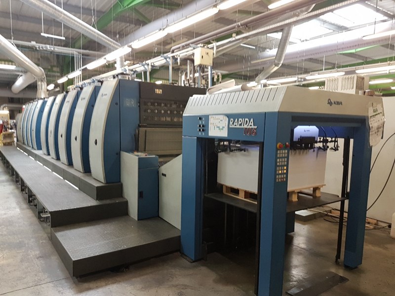 8 color Used KBA Rapida 106-8 SW5 HR-UV year 2014 | PressCity