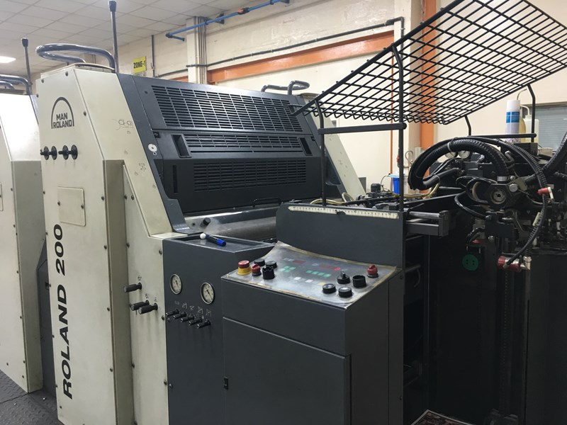 5 color Used MAN Roland 205E year 2003 | PressCity